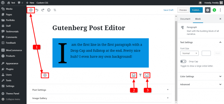 新版WordPress编辑器古腾堡（Gutenberg）怎么用？- 详细教程 - WPorder